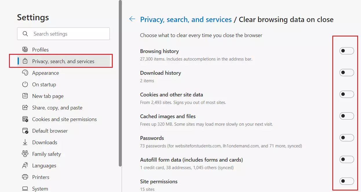 clear edge on close - Geek Rewind
