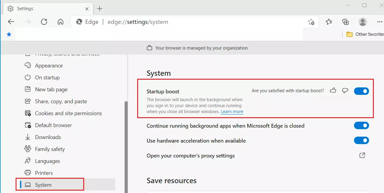 How to Enable or Disable Startup Boost in Microsoft Edge - Geek Rewind