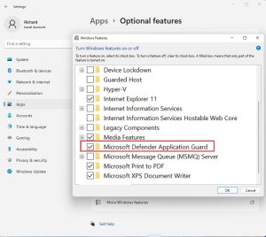 Enable Microsoft Defender Application Guard on Windows 11 - Geek Rewind