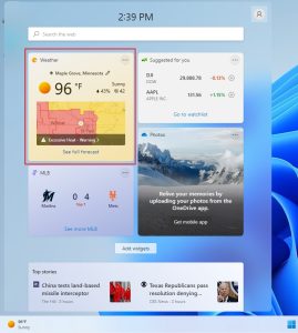 Change Weather Widget Temperature in Windows 11 - Geek Rewind