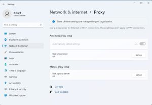 Lock Windows 11 Proxy Settings for Security - Geek Rewind