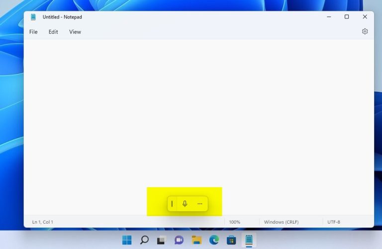 Enable Voice Typing Launcher in Windows 11 - Geek Rewind