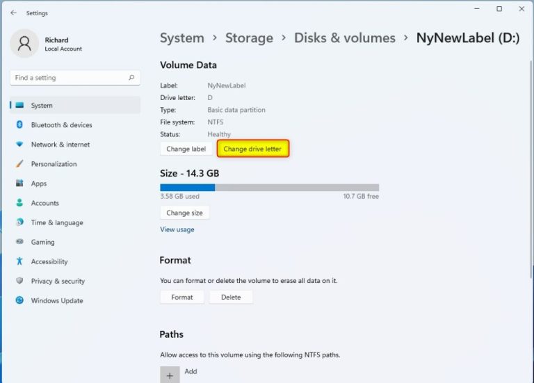How to Change Drive Letter in Windows 11 | Geek Rewind