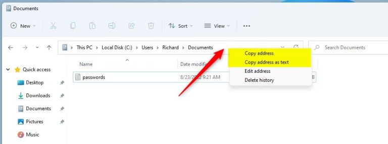 How to Copy File and Folder Paths in Windows 11 | Geek Rewind