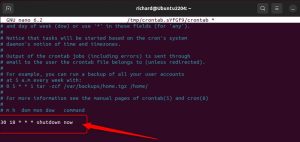 Schedule Automatic Shutdown in Ubuntu with Cron - Geek Rewind