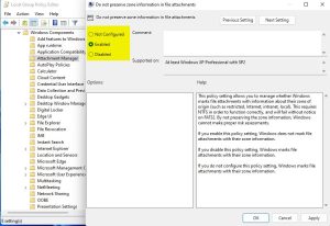 Enable or Disable Windows Attachment Manager: A Step-by-Step Guide ...