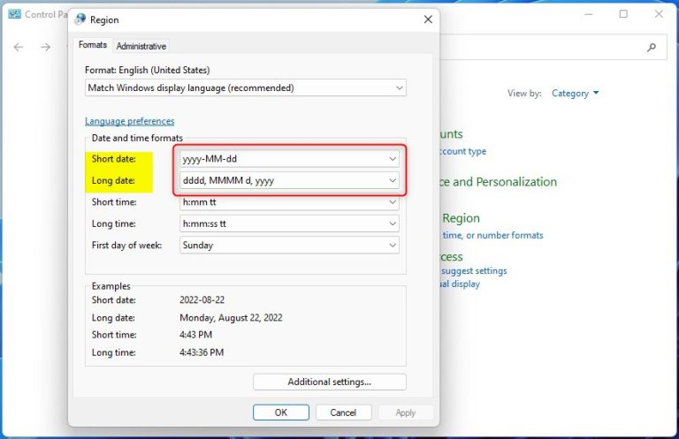 How to Change Date Format in Windows 11 - Geek Rewind
