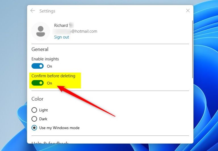 Enable Delete Confirmation in Microsoft Sticky Notes - Geek Rewind