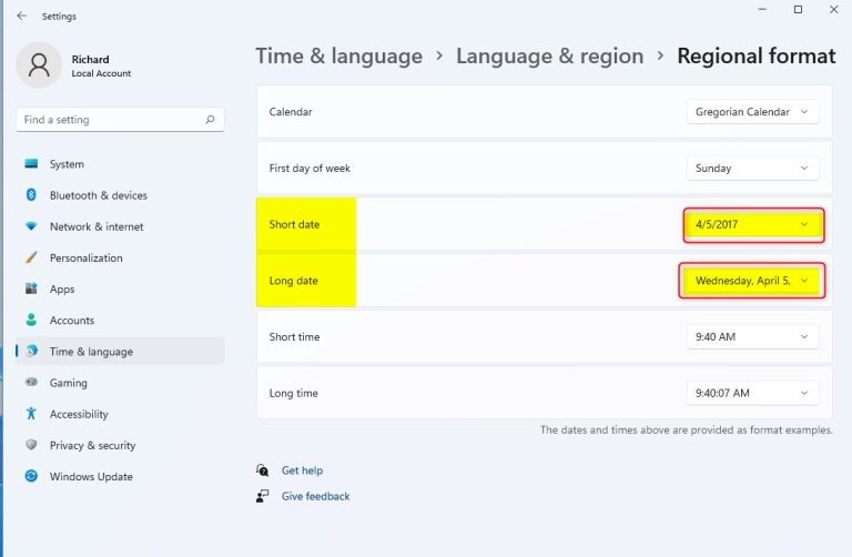 How to Change Date Format in Windows 11 - Geek Rewind