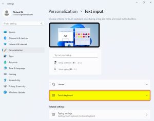 How to Open the Touch Keyboard in Windows 11 - Geek Rewind