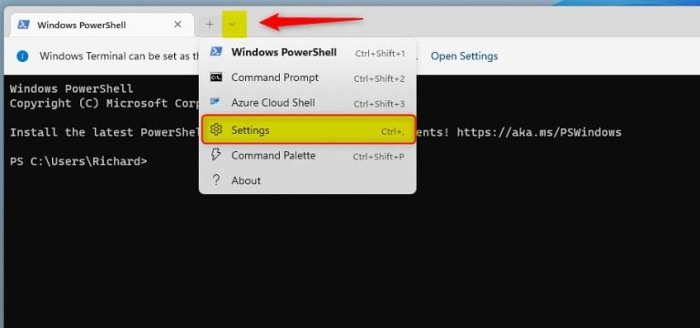 Change Windows Terminal Startup Behavior in Windows 11 - Geek Rewind