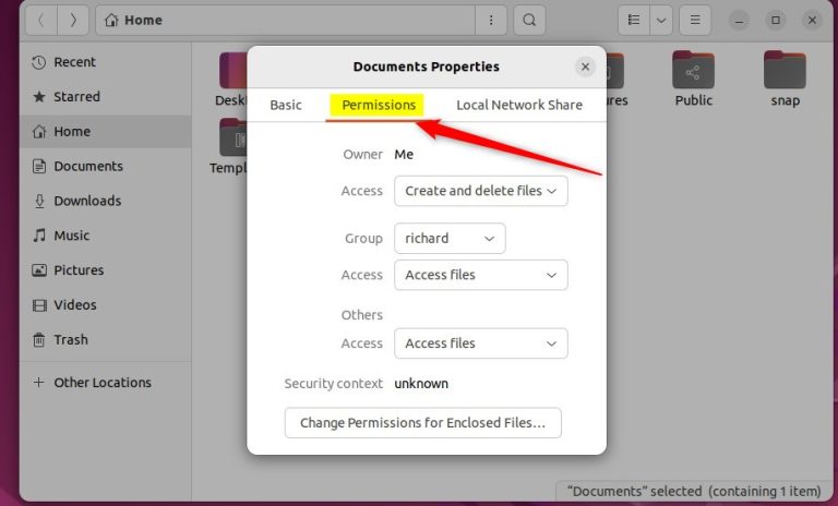 How to Set Files and Folders Permissions on Ubuntu Linux - Geek Rewind