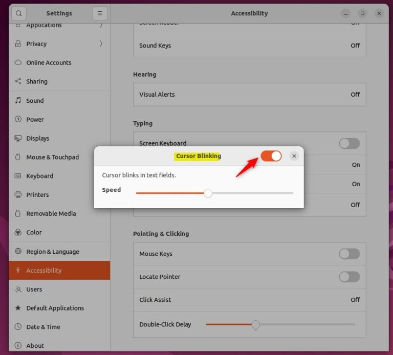 Enable Cursor Blinking in Ubuntu for Better Accessibility - Geek Rewind