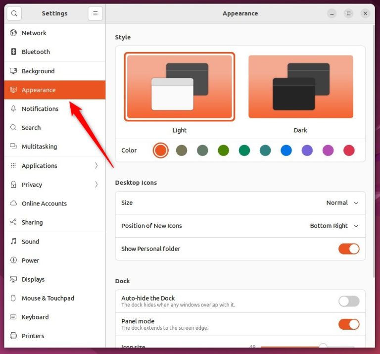 Enable Dark Mode In Ubuntu Linux A Step By Step Guide Geek Rewind