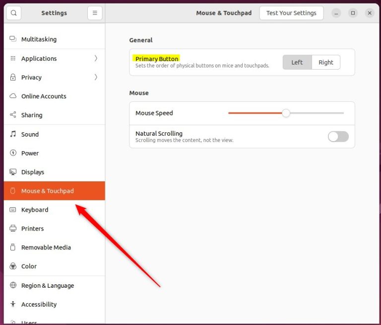Switch Primary Mouse Button in Ubuntu - Geek Rewind