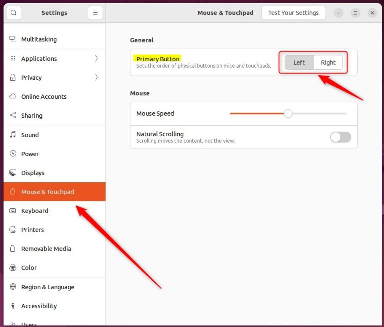 Switch Primary Mouse Button in Ubuntu - Geek Rewind