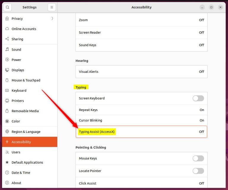 How to Enable Sticky Keys in Ubuntu Linux - Geek Rewind