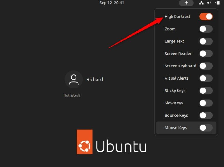 Enable High Contrast in Ubuntu: A Guide | Geek Rewind