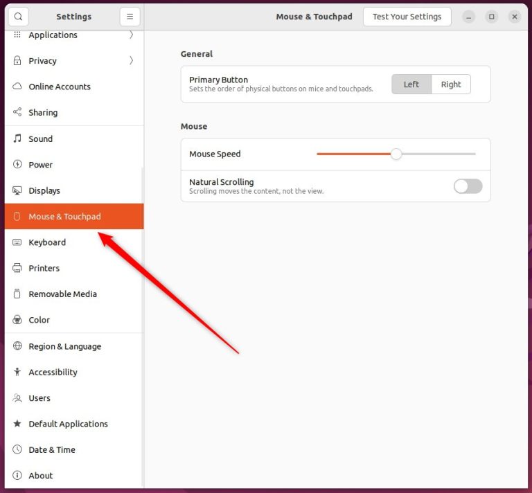 Adjust Mouse and Touchpad Speed in Ubuntu Linux - Geek Rewind
