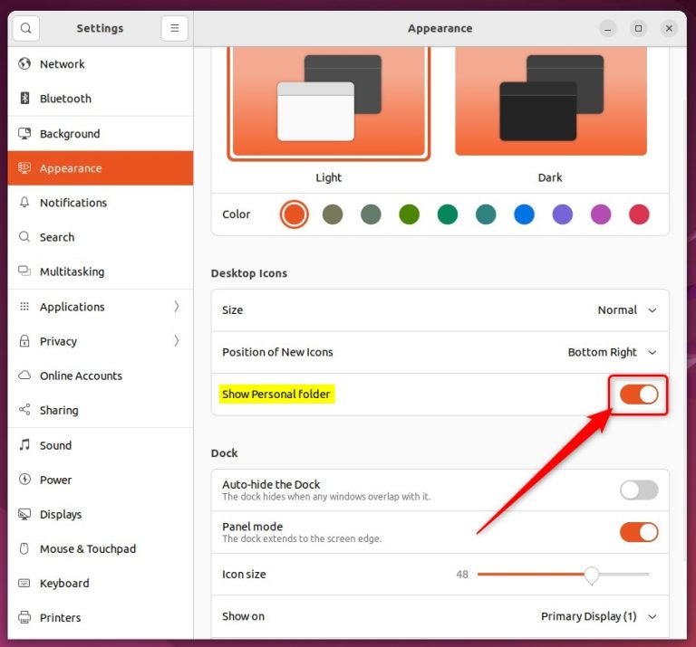 Hide or Unhide Personal Folder in Ubuntu Linux - Geek Rewind