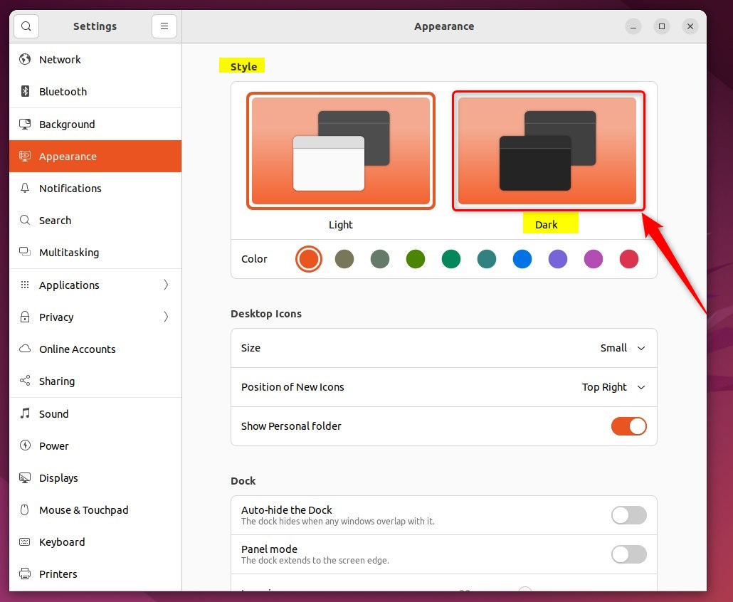 Enable Dark Mode in Ubuntu Linux: A Step-by-Step Guide - Geek Rewind