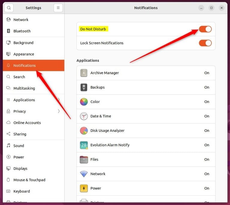Enable Do Not Disturb in Ubuntu: A Quick Guide - Geek Rewind