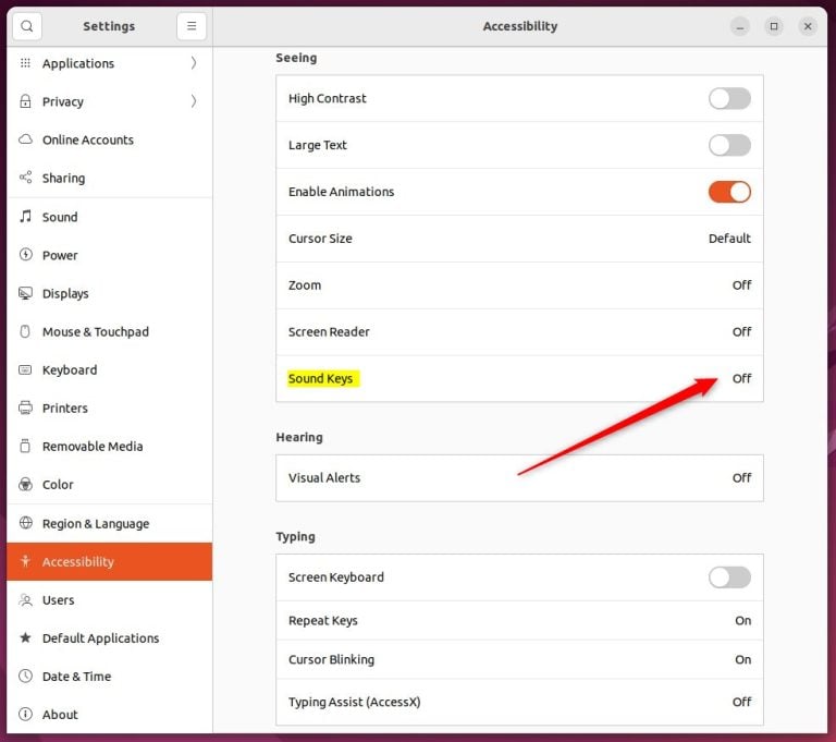 Enable Or Disable Sound Keys In Ubuntu Linux Geek Rewind