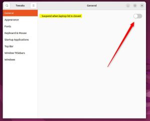 Disable Laptop Suspend When Lid Closes in Ubuntu - Geek Rewind