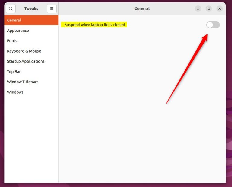 Disable Laptop Suspend When Lid Closes in Ubuntu | Geek Rewind