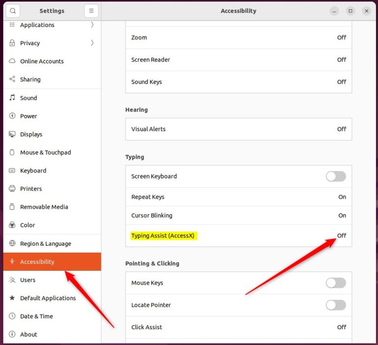 How to Enable/Disable Bounce Keys in Ubuntu - Geek Rewind