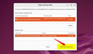 Create a Bootable USB in Ubuntu Linux - Geek Rewind