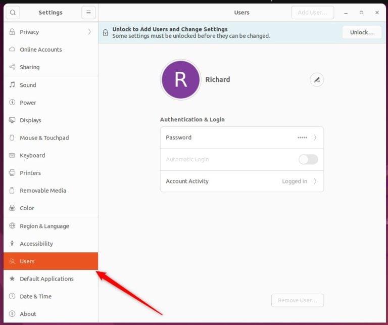 How to Change Account Types in Ubuntu Linux - Geek Rewind