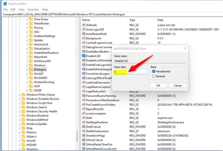 Enable CTRL+ALT+DEL for Windows 11 Sign-in - Geek Rewind