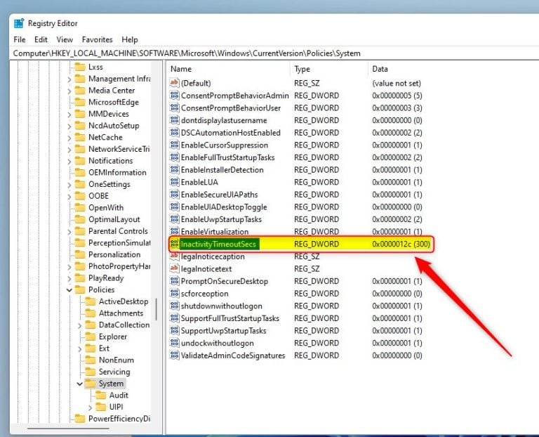How to Disable or Enable Automatic Lock in Windows 11 - Geek Rewind