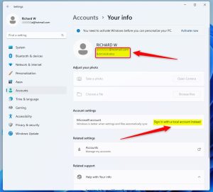 How to Identify Windows 11 Account Type - Geek Rewind