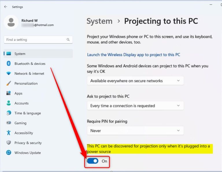How to Enable Wireless Projection on Windows 11 | Geek Rewind