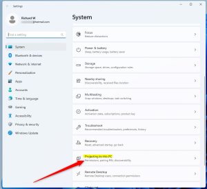 How to Enable Projecting to this PC in Windows 11 - Geek Rewind