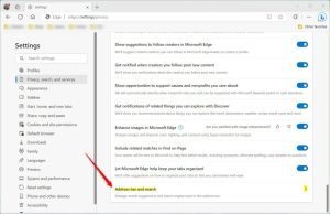Change Default Search Engine in Microsoft Edge - Geek Rewind