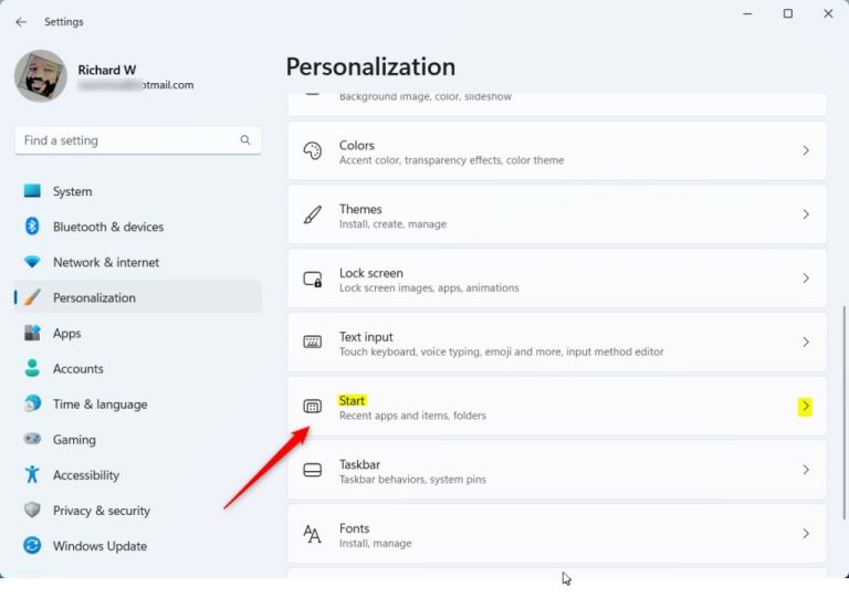 Enable Expanded Start Menu in Windows 11 - Geek Rewind