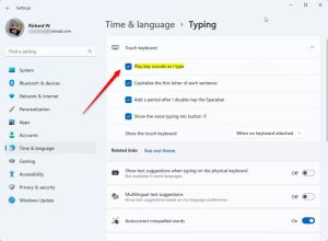 How to Turn On or Off the Sound of Touch Keyboard in Windows 11 - Geek ...