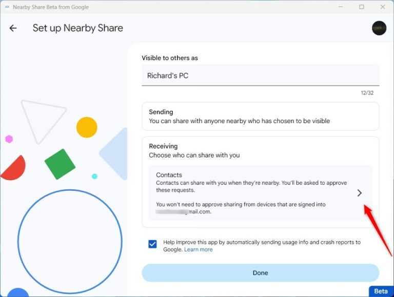 How to Install and Use Android Nearby Share with Windows 11 - Geek Rewind