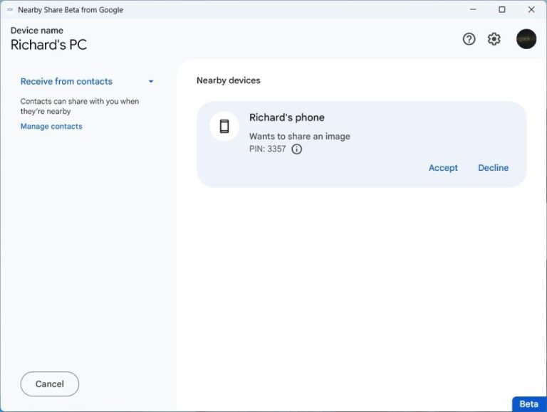 How to Use Android Nearby Share on Windows 11 | Geek Rewind