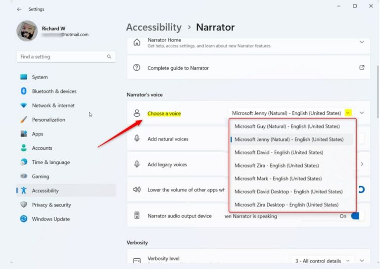 How to Change Narrator Voice, Speed, and Volume in Windows 11 - Geek Rewind