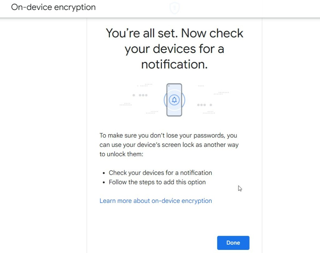 How To Enable On Device Encryption In Google Chrome Geek Rewind