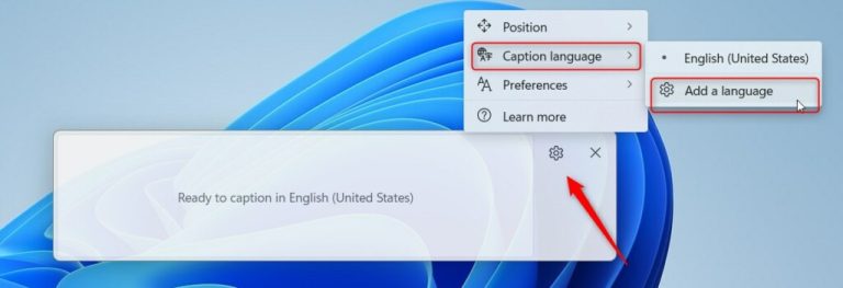 How to Add Other Language to Use with Live Captions in Windows 11 - Geek Rewind