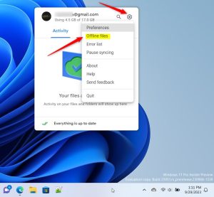 How to Access Google Drive Files Offline on Windows 11 - Geek Rewind