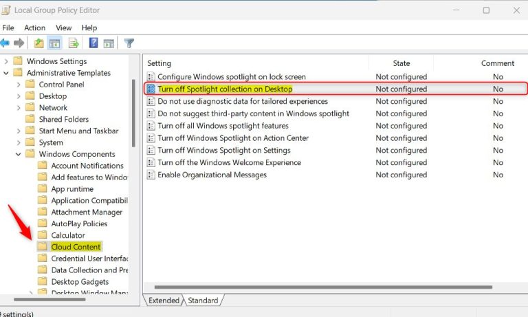 How to Enable or Disable Windows Spotlight in Windows 11 - Geek Rewind