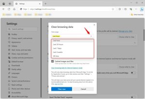 How to Clear Browsing Data in Microsoft Edge - Geek Rewind