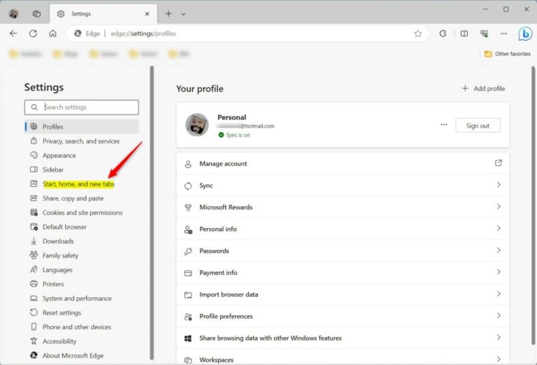 How to Manage Startup Page in Microsoft Edge - Geek Rewind