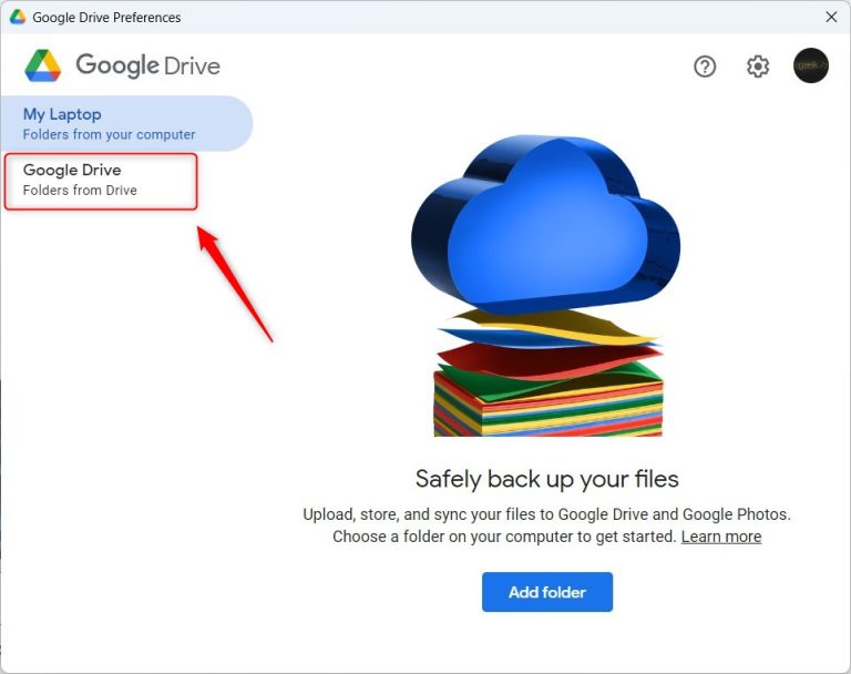 How to Stream or Mirror Google Drive Files in Windows 11 - Geek Rewind